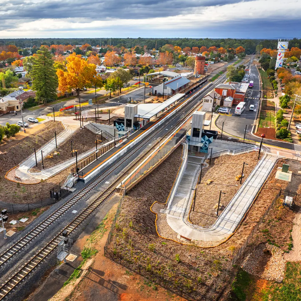 Wangaratta Station Precinct Rail Bridge Upgrades - RMG